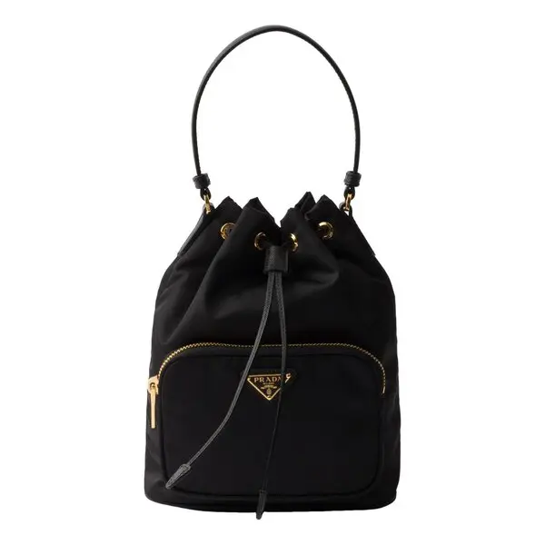 Prada Re-nylon Bucket Bag - Black