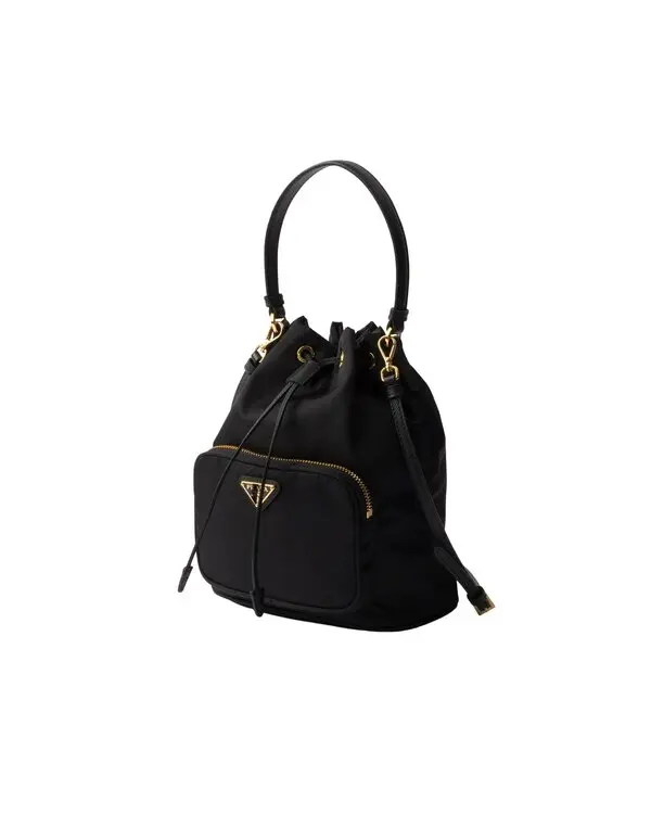Prada Re-nylon Bucket Bag - Black