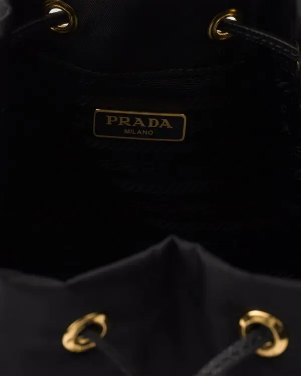 Prada Re-nylon Bucket Bag - Black