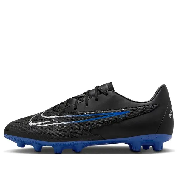 Nike Phantom Gx Academy Hg Ag Soccer Cleats - Black/hyper Royal/chrome