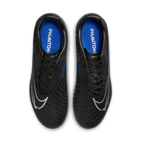 Nike Phantom Gx Academy Hg Ag Soccer Cleats - Black/hyper Royal/chrome