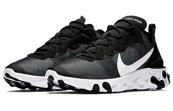 Nike React Element 55 Sneakers - Black/white
