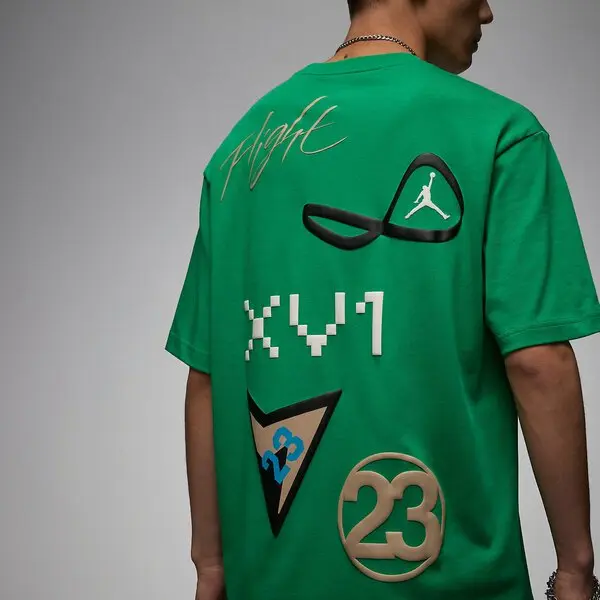 JORDAN Flight Heritage 85 Graphic T-shirt 'green