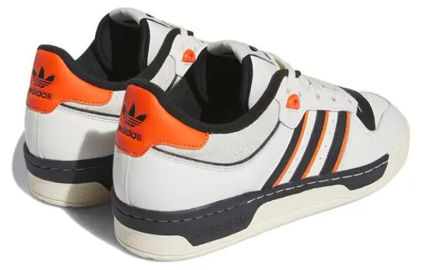 Adidas Rivalry Low 86 Shoes - White/black/orange