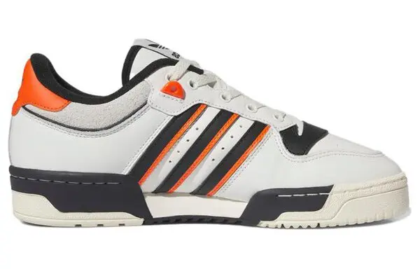 Adidas Rivalry Low 86 Shoes - White/black/orange