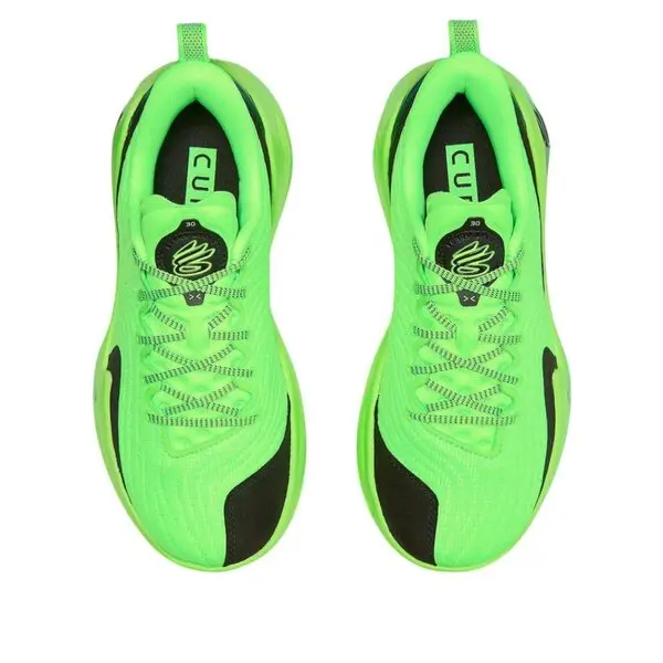 Under Armour Curry 'extraterrestrial' Athletic Sneakers - Black/green