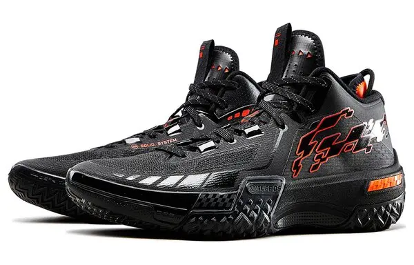 LI-NING Jie Ao "black Purgatory" High-top Sneakers