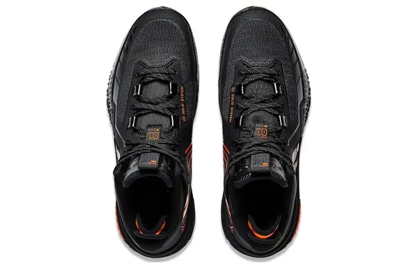 LI-NING Jie Ao "black Purgatory" High-top Sneakers