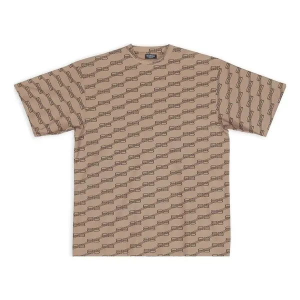 Balenciaga Bb Monogram Swim T-shirt - Beige