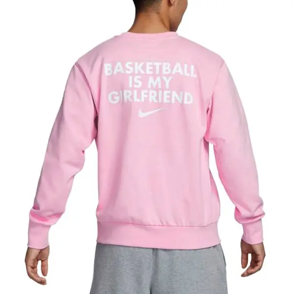 Nike Standard Issue Basketball Hoodie - Pink