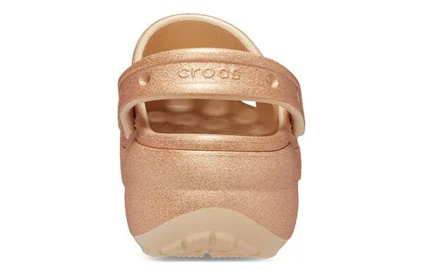 CROCS Classic Glitter Clogs - Orange