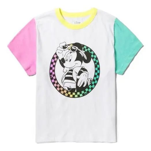 VANS X Disney Mickey Round Neck Short Sleeve T-shirt