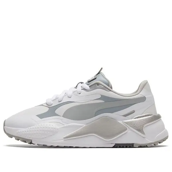 PUMA Golf Shoes Low Top Sneakers - White/grey