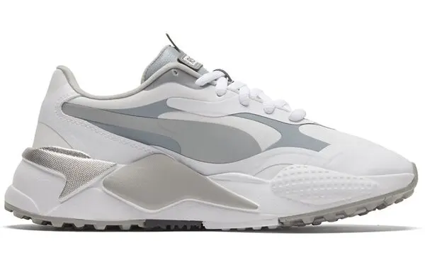 PUMA Golf Shoes Low Top Sneakers - White/grey