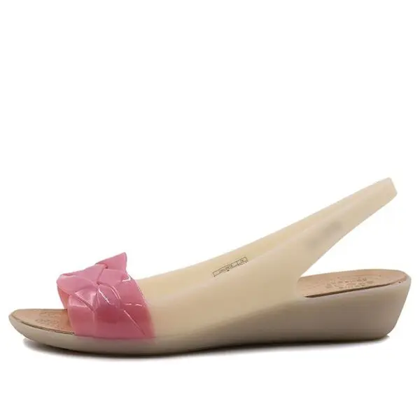 CROCS Isabella Slingback Sandals - Beige/pink