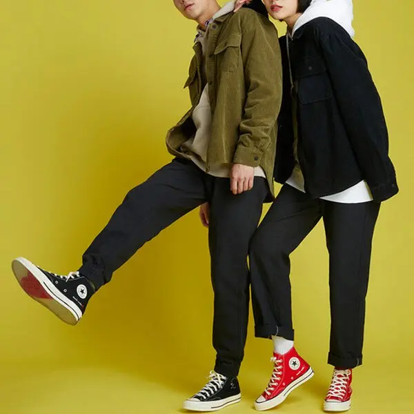 CONVERSE Sports Cargo Corduroy Shirt Jacket