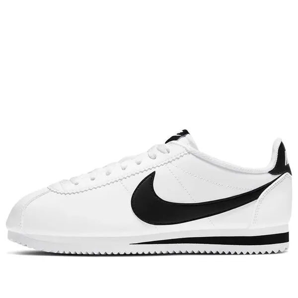 Nike Classic Cortez Leather Sneakers - White/black