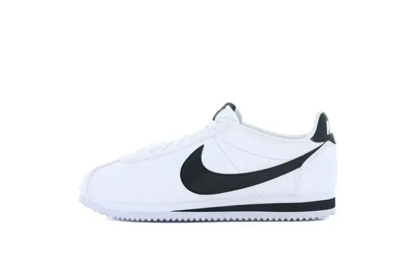 Nike Classic Cortez Leather Sneakers - White/black
