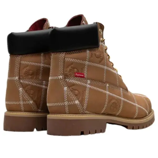 Timberland X Supreme Inch Premium Waterproof Boot 'patchwork - Wheat