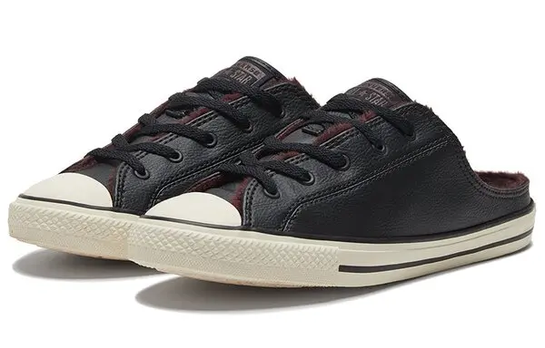 CONVERSE Chuck Taylor All Star Dainty Mule Slip Sneakers - Black