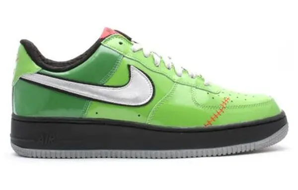Nike Force 1 "frankenstein" Sneakers - Green/black