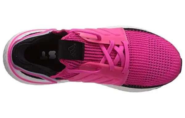 Adidas Ultraboost 19 Athletic Sneakers - Black/pink