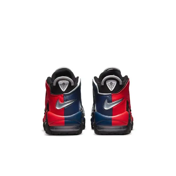 Nike More Uptempo '96 "split" Sneakers - Black/blue/red