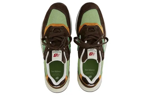NEW BALANCE X Teddy Santis 998 Made In Usa - Brown/green