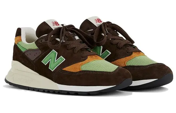 NEW BALANCE X Teddy Santis 998 Made In Usa - Brown/green
