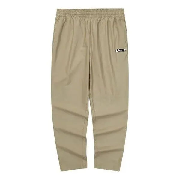 Sketchers Mid-waist Casual Straight-leg Pants - Tan