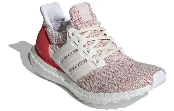 Adidas Ultraboost 4.0 Athletic Sneakers - White/red