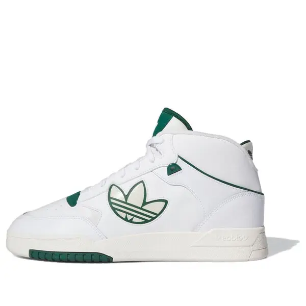 Adidas Drop Step Xl 2.0 High Top Sneakers - White/green