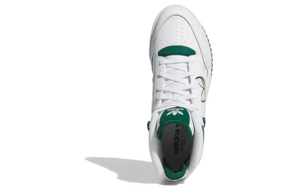 Adidas Drop Step Xl 2.0 High Top Sneakers - White/green