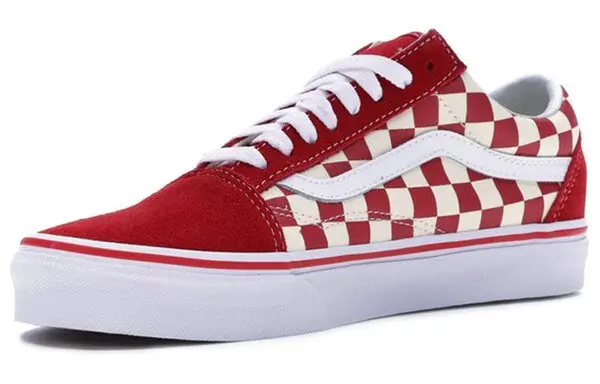 VANS Old Skool Sneakers - Red/white