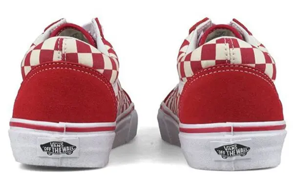 VANS Old Skool Sneakers - Red/white