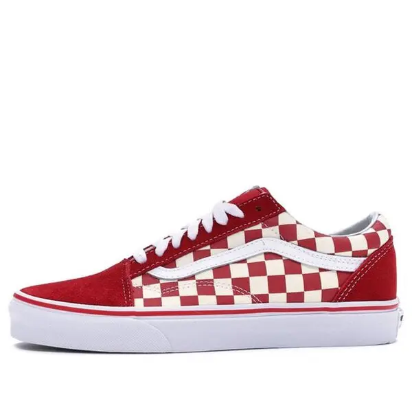 VANS Old Skool Sneakers - Red/white