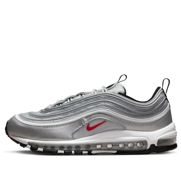 Nike Max 97 Og "silver Bullet" 2022 Sneakers - Silver/red/black