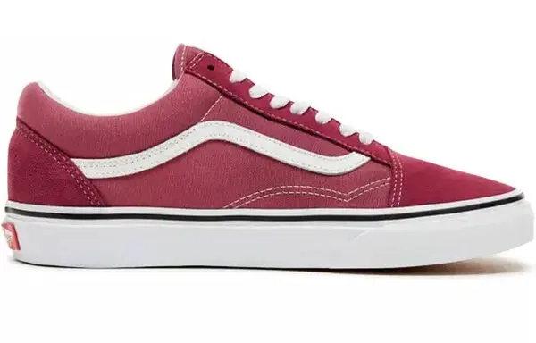 VANS Old Skool Sneakers - Red/white