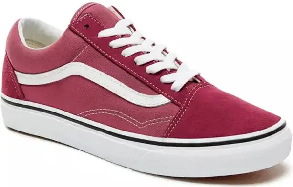 VANS Old Skool Sneakers - Red/white