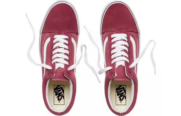 VANS Old Skool Sneakers - Red/white