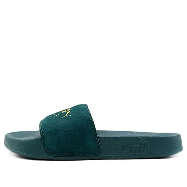 PUMA Leadcat Suede Slides - Green