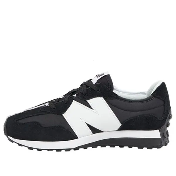 NEW BALANCE 327 'collective Black' Gs327bw1 Low Top Sneakers - Black/white