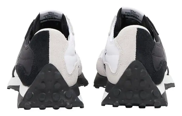 NEW BALANCE 327 'collective Black' Gs327bw1 Low Top Sneakers - Black/white