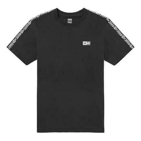 VANS Alphabet Print Short Sleeve T-shirt - Black