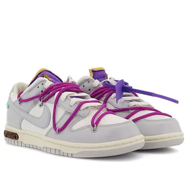 Nike Off-white X Dunk Low 'lot 28 Of 50