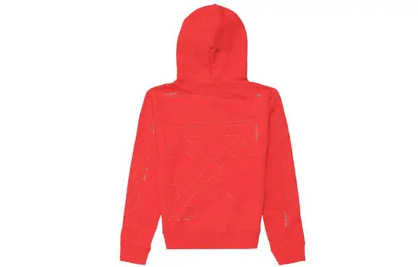 Off-White Cotton Logo Hoodie