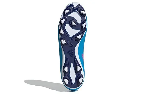 Adidas X Speedflow.4 Flexible Ground Boots - Blue/pink