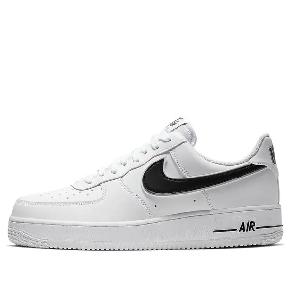 Nike Force 1 Low '07 3 "white Black" Sneakers - Black/white
