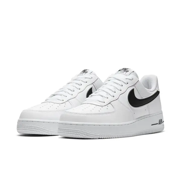 Nike Force 1 Low '07 3 "white Black" Sneakers - Black/white