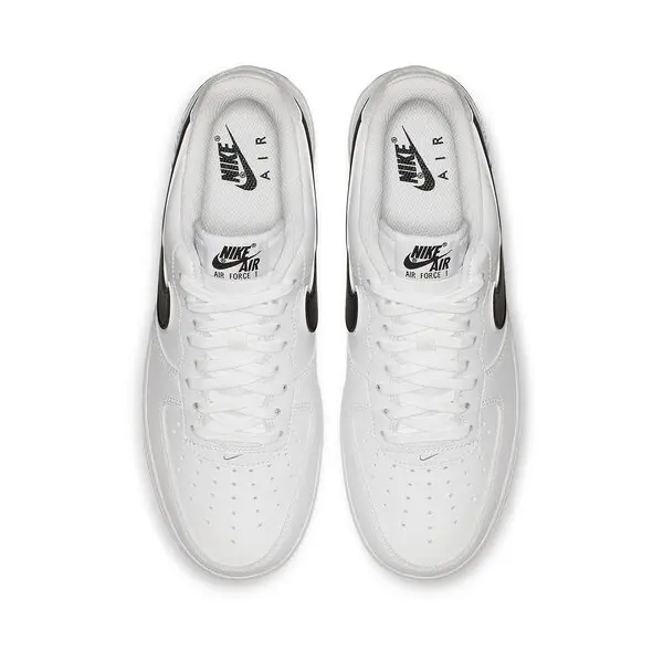 Nike Force 1 Low '07 3 "white Black" Sneakers - Black/white